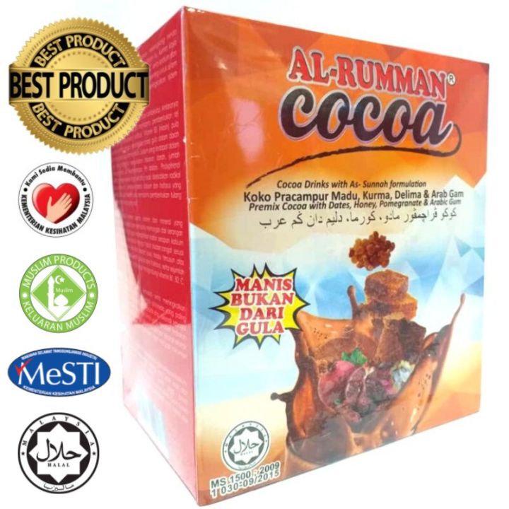 Cocoa al rummanmanis tampa gula | Lazada