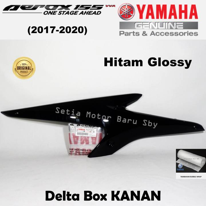 Cover Side Tangki Delta Box Hitam Kanan Aerox 155 Old Asli Yamaha ...