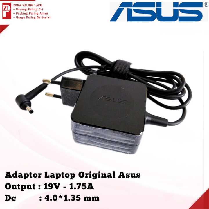 Adaptor Charger Asus 19V 1.75A DC 4.0*1.35mm Petak Kotak Cas San Charger Laptop Notebook Laptop ...