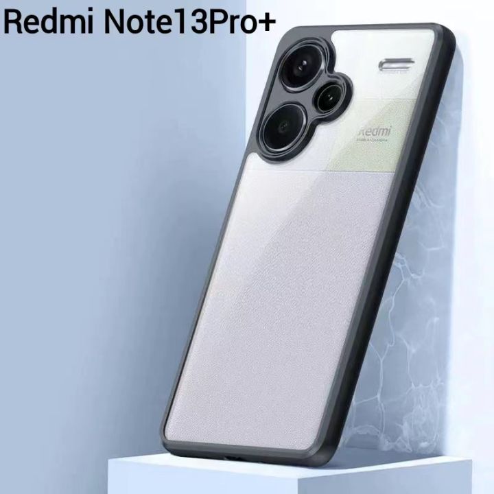 Redmi Note 13 Pro Plusตรงรุ่น(พร้อมส่งในไทย)เคสกันกระแทกขอบสีหลังใส ...