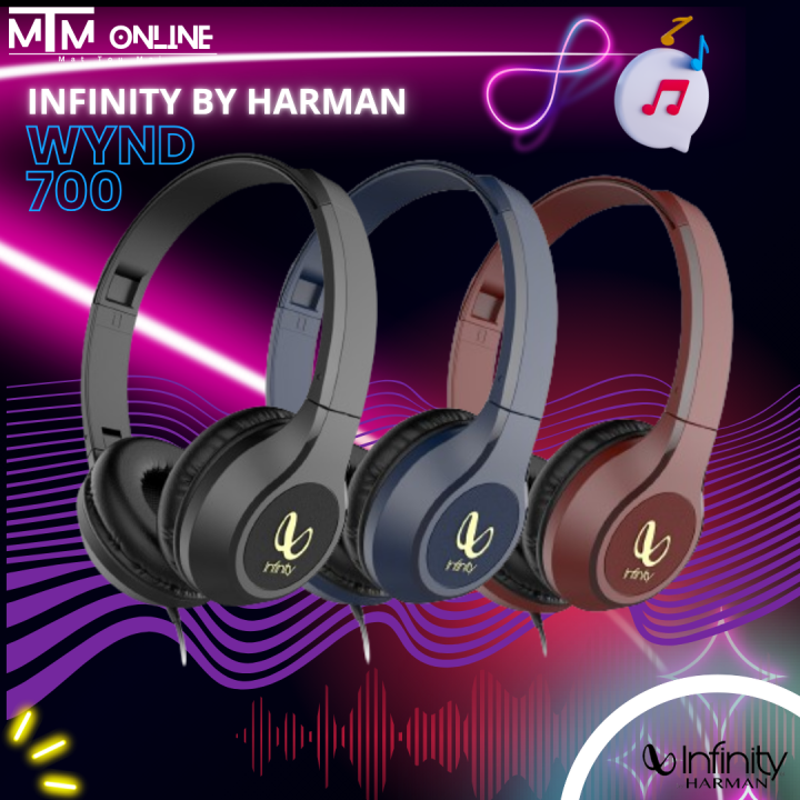 Infinity By Harman Wired On-Ear Headphones WYND 700 | Wired Headphones ...