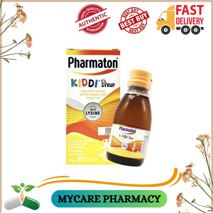 CLERANCE STOCK !!!Pharmaton Kiddi Syrup (100ml) EXP:07/24 | Lazada