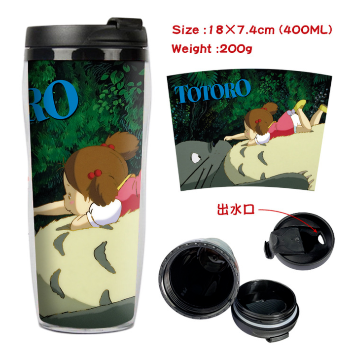 MY NEIGHBOUR TOTORO Kids Space Cup Plastic Water Bottle Plastic Cup ...