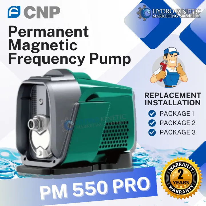 CNP-PM550 PRO (0.75HP) Permanent Magnetic Frequency Water Pump ...