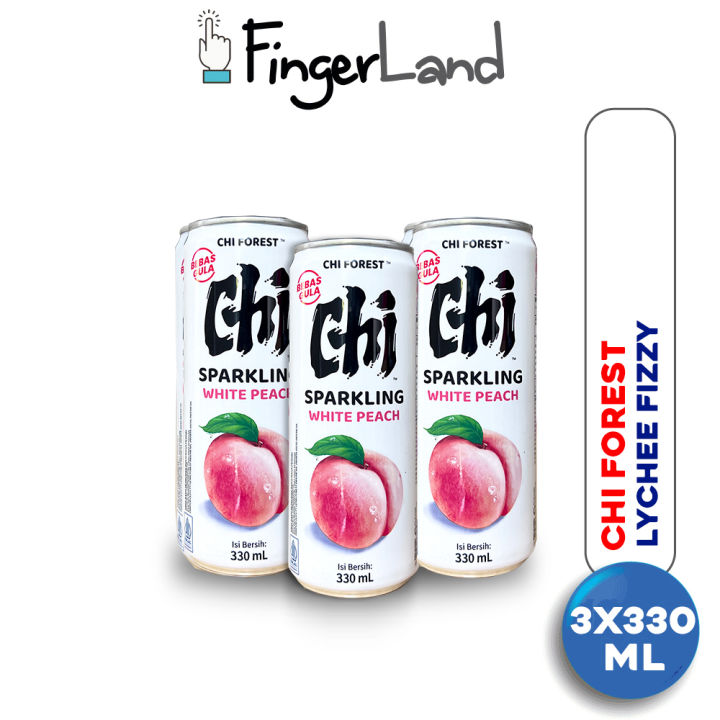 CHI FOREST Sparkling Water White Peach 330 Ml Air Soda Rasa Persik 3 PCS | Lazada Indonesia
