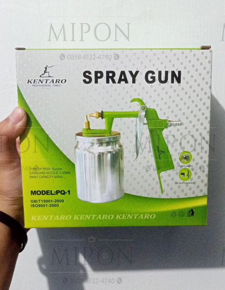 KENTARO PQ-1 Spray Gun Cat - Alat Semprot Cat ALUMUNIUM PREMIUM ...