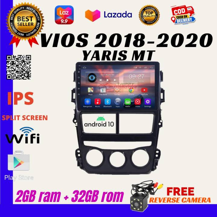 ASTRAL Toyota Yaris/Vios 2GB RAM+ 32GB ROM Android HEAD UNIT VIOS (2018 ...