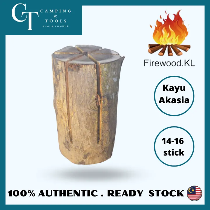 Firewood.KL Swedish Torch (Kayu Akasia) | Lazada
