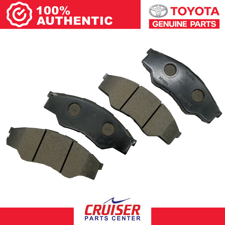 TOYOTA Genuine Parts - Brake Pad 04465-YZZT9 USE FOR TOYOTA INNOVA AND ...