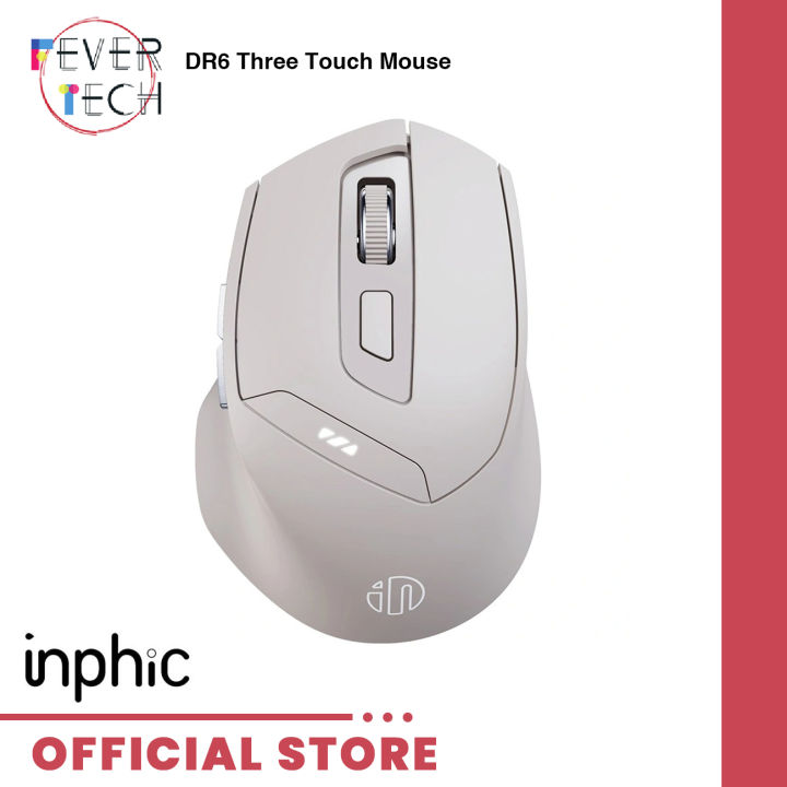 INPHIC DR6 Three Touch Mouse: Silent, Ergonomic, Multi-Device ...