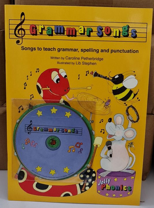 Jolly Grammar songs book and cd (Jolly phonics) | Lazada.co.th
