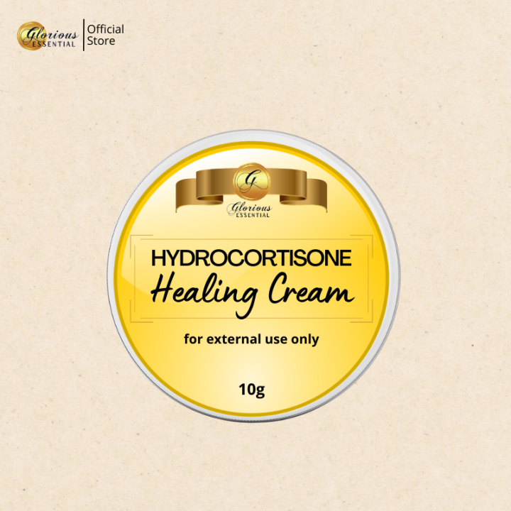 Glorious Essential Hydrocort Healing Cream 10g Psoriasis Eczema ...