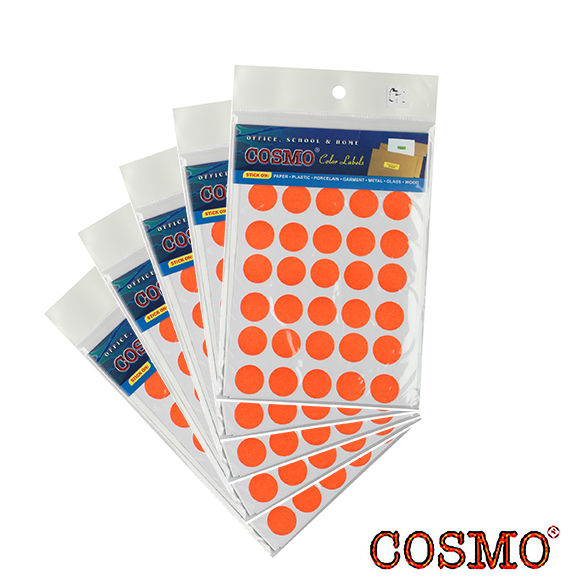 Cosmo Labels Round Ø17mm 175Labels per pack CFL17 (5Packs) | Lazada PH