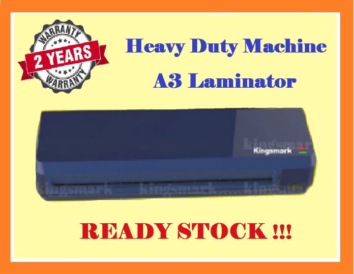 HEAVY DUTY RANGE A3 SIZE LAMINATOR MACHINE | Lazada