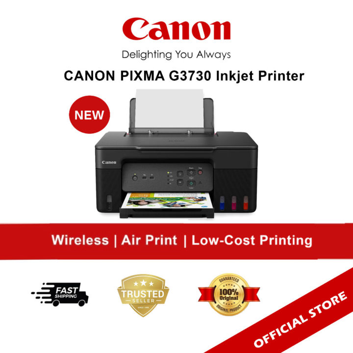Canon PIXMA G3730 Inkjet Printer | Lazada Singapore