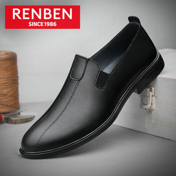 RENBEN Formal Shoes and slip-on shoes,Microsuede Minimalist heritage ...