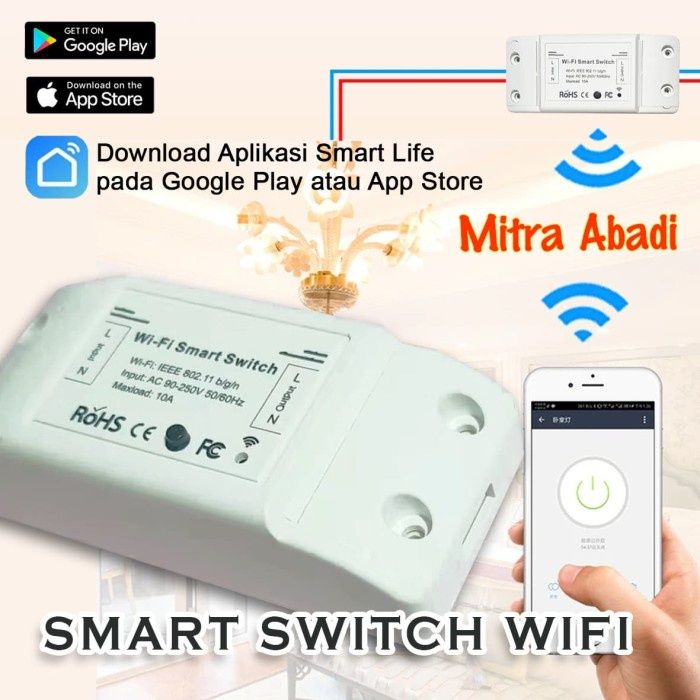 Smart Switch WIFI/Saklar Wireless | Lazada Indonesia