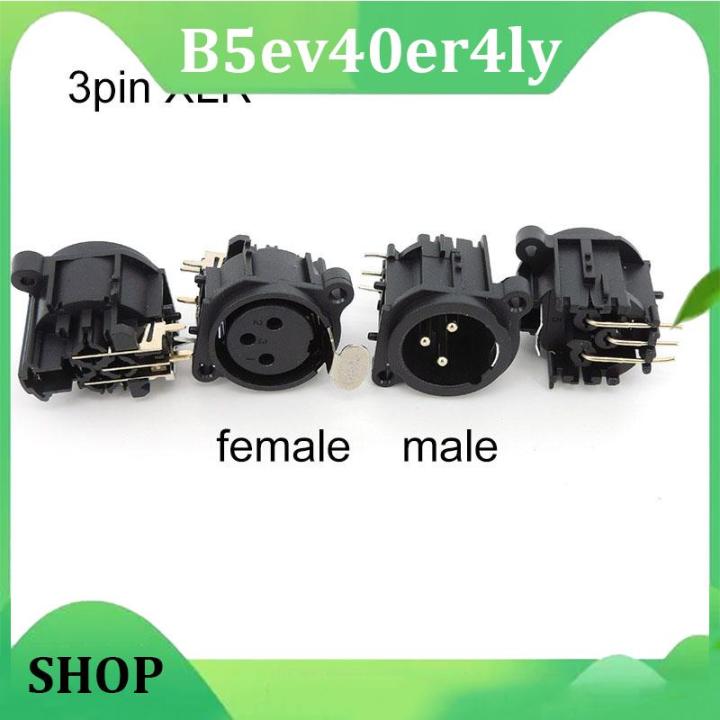 Merlin Irving Shop 3Pin XLR Male Female Audio Panel Mount Chassis ...
