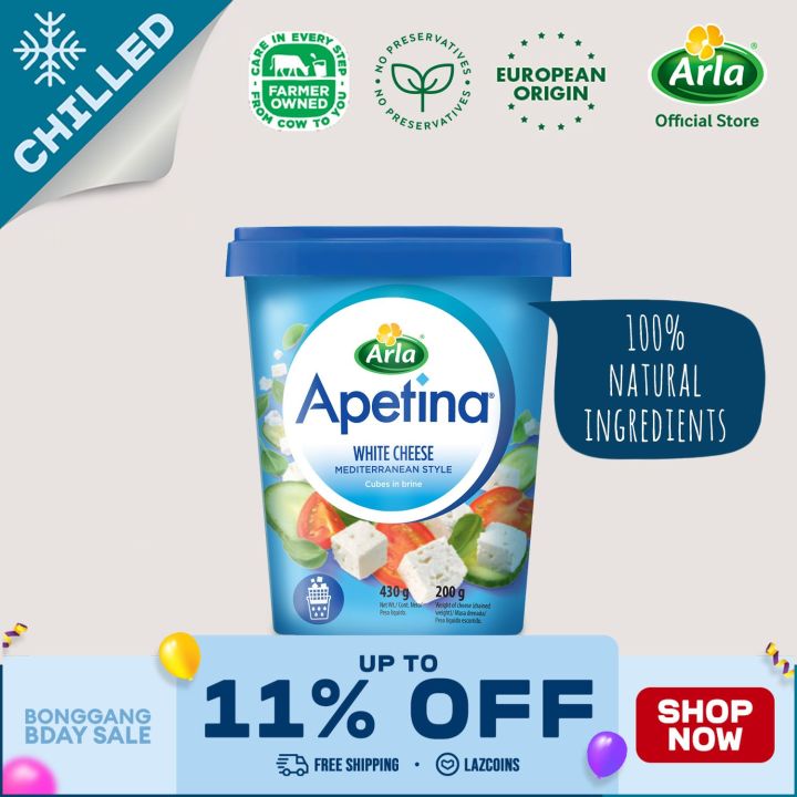 Arla Apetina White Cheese in Brine 200g | Lazada PH