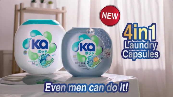 *NEW* Ka 4in1 Laundry Capsules Refill 54 Pods – Universal | Lazada ...