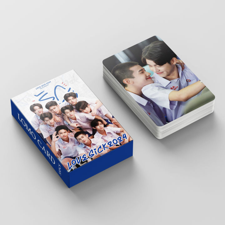 ALMOND PROGRESS 55 Pcs/Box LOVESICK 2024 Lomo Card Postcards ...