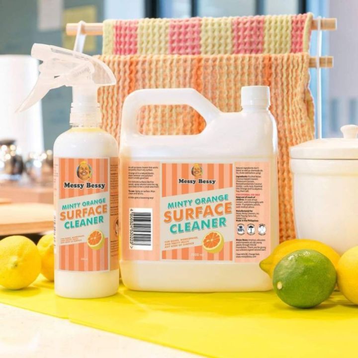 Messy Bessy Minty Orange Surface Cleaner 500ml/2Ll1O | Lazada PH