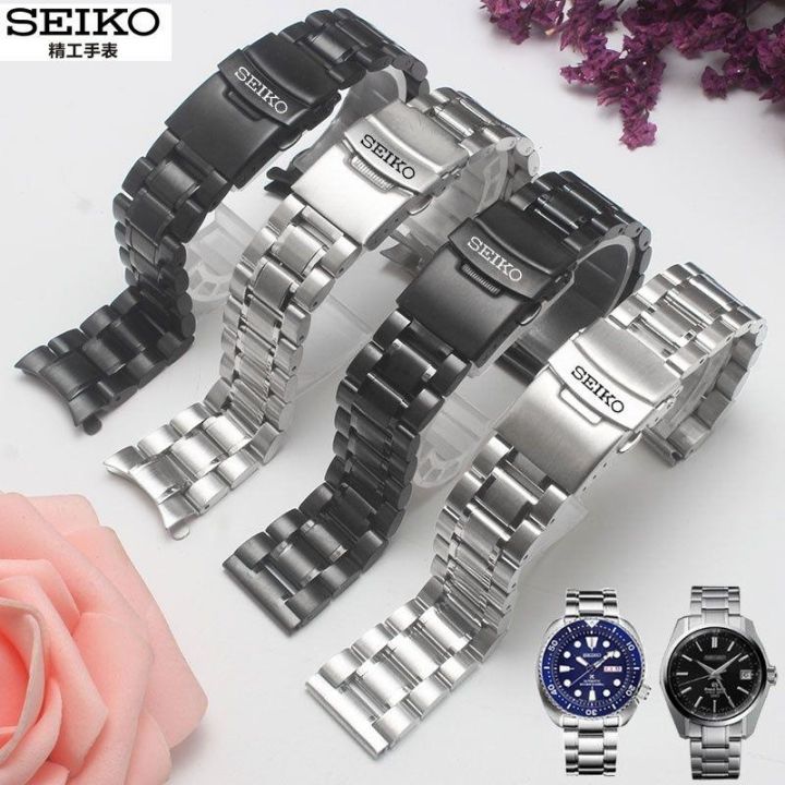 Seiko Seiko No. 5 watch with steel belt stainless steel men's and women ...