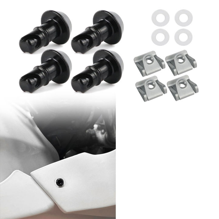 14mm 1/4 Quick Release Turn Race Fairing Fastener Fit For Honda Yamaha ...