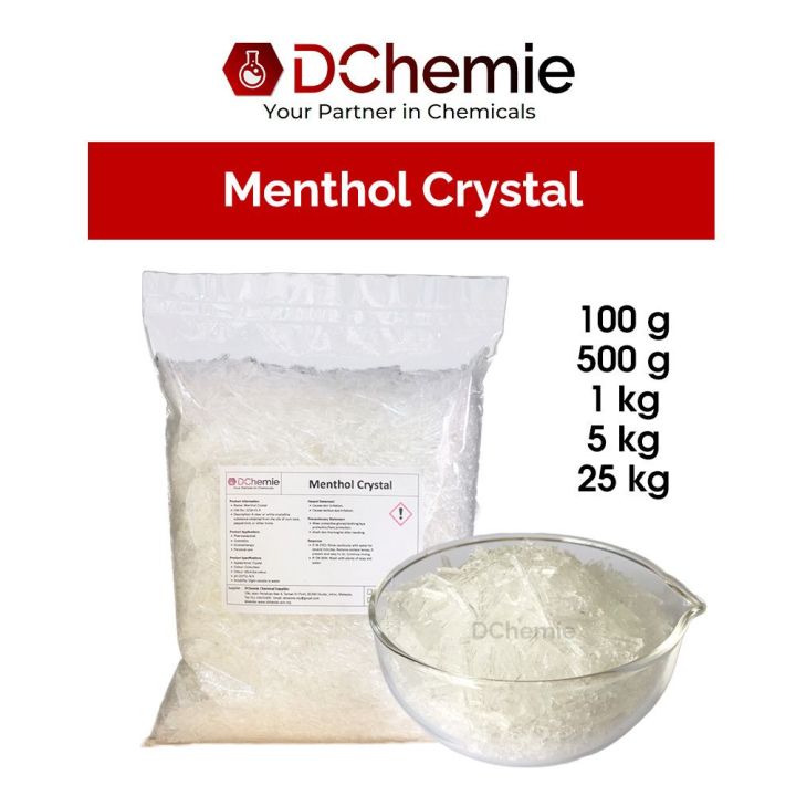 Menthol Crystal, USP BP Grade | Lazada