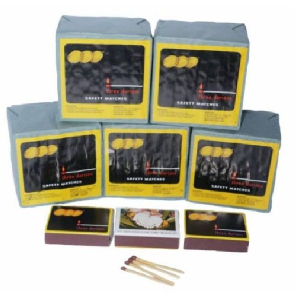 KOREK API KAYU CAP 3 DURIAN PER BOX BESAR | Lazada Indonesia