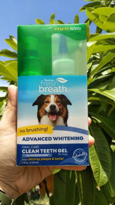 Tropiclean Fresh Breath Advanced Whitening Clean Teeth Gel (4 oz.) | Lazada.co.th