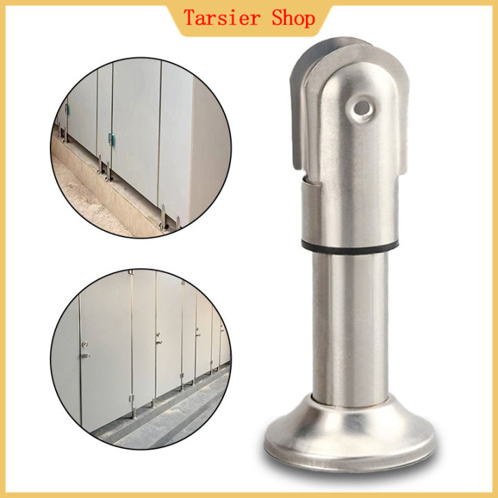 10cm Stainless Steel Toilet Bathroom Partition Bracket Feet Public ...