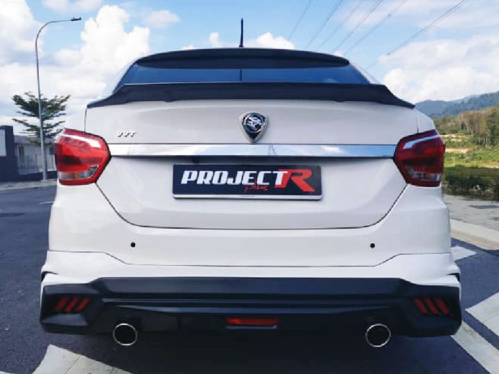 Proton Persona 2016 - 2021 ( Renntech ) Spoiler - 𝐍𝐎 𝐏𝐀𝐈𝐍𝐓 - FRP | Lazada