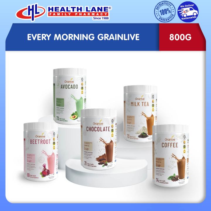 EVERY MORNING GRAINLIVE CEREAL MEAL REPLACEMENT BREAKFAST 800G ...