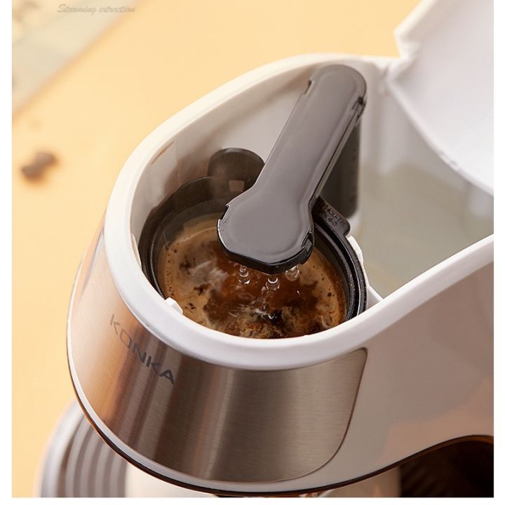 Máy Pha Cà Phê (cafe) Mini Tự Động Đa Năng KONKA, Dùng Pha Trà, caphe ...