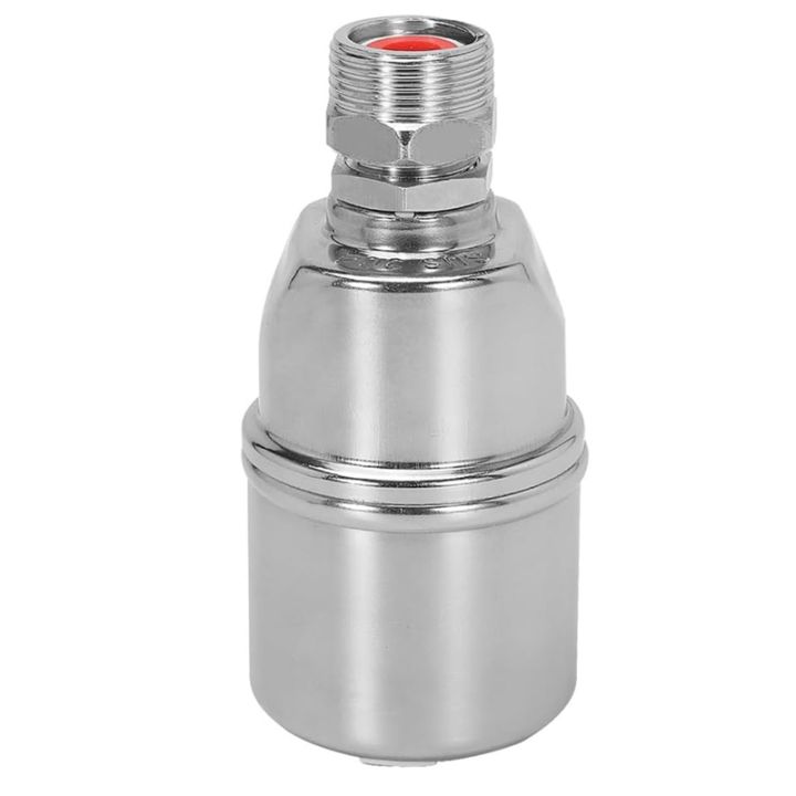 3/4Inch Top Water Inlet Floating Ball Valve Silver Pool Auto Fill Float ...