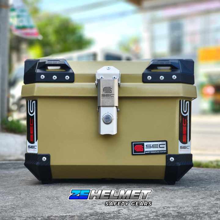 SEC SECURE 36L HARD PLASTIC TOP BOX | Lazada PH