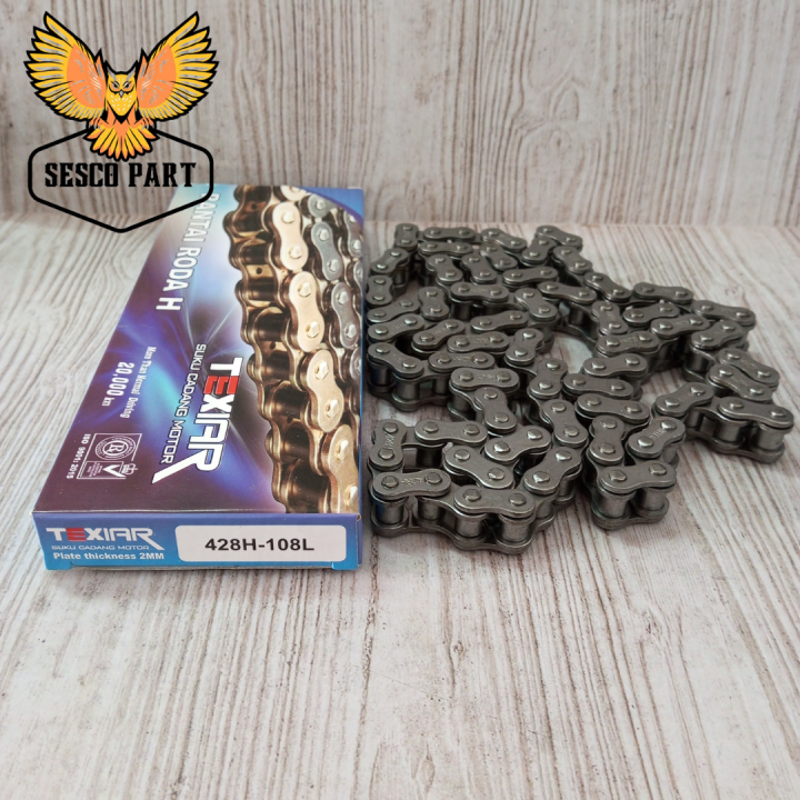 RANTE RODA 428H-108L RANTAI RODA MEREK TEXIAR | Lazada Indonesia