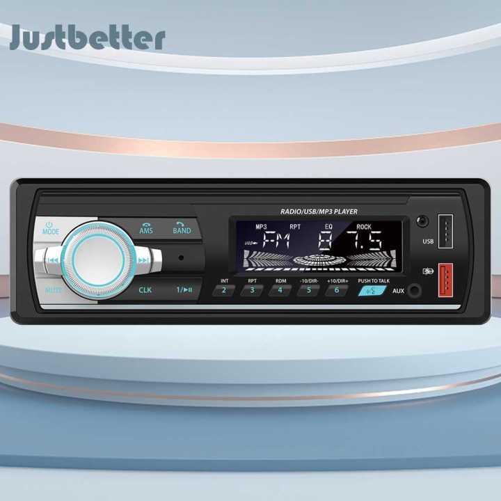 MP3 Car Radio USB Port Radio Car Player with 7 Colorful Lights Radio ...