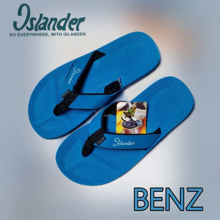 Islander Slippers for kids BENZ Blue | Lazada PH