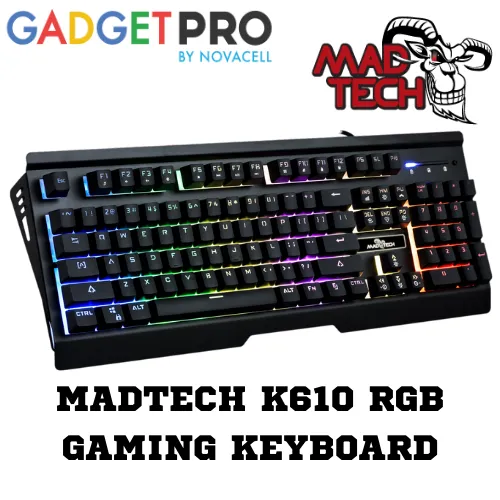MADTECH K610 RGB GAMING KEYBOARD | Lazada