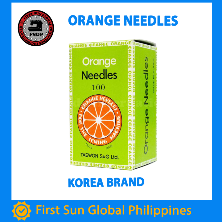 Industrial Sewing Machine Orange needle DB X 1(KOREA) For High Speed ...