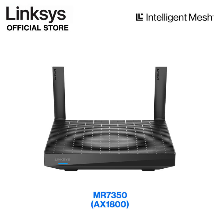 LINKSYS MAX-STREAM AX1800 DUAL BAND MESH WIFI 6 ROUTER (MR7350) | Lazada PH LINKSYS MAX-STREAM AX1800 DUAL BAND MESH WIFI 6 ROUTER (MR7350) | Lazada PH