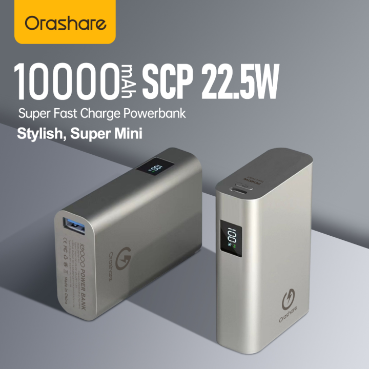 Orashare OSP10 10000mAh Powerbank Mini Portable 22.5W PD 20W Type C ...