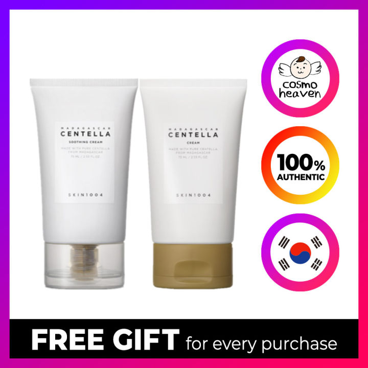 SKIN1004 Madagascar Centella Cream 30ml / 75ml / Soothing Cream 75ml ...