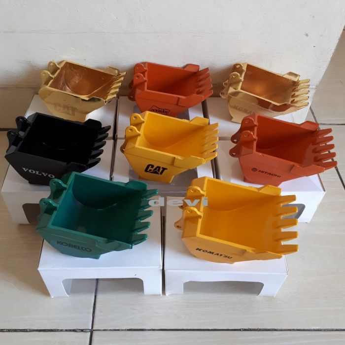 DIECAST ALAT BERAT/ ASBAK BUCKET /MINIATUR ALAT BERAT | Lazada Indonesia