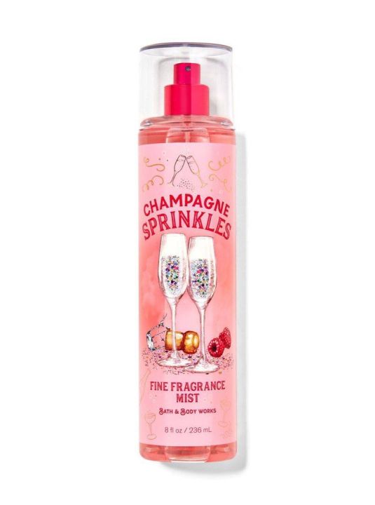 Bath & Body Works_ Champagne Sprinkle Fine Fragrance Mist 236ml | Lazada