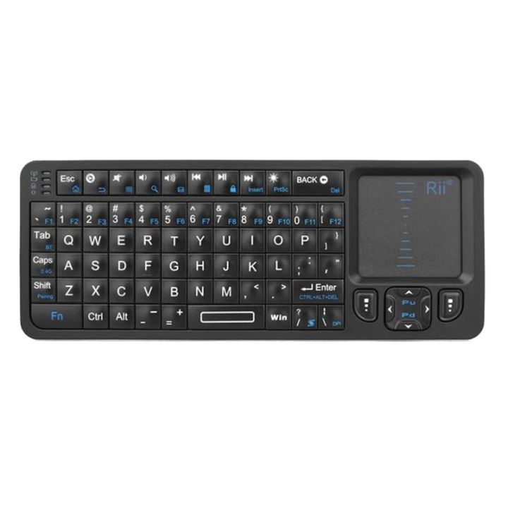 Mini Bluetooth Keyboard, Backlit Wireless Keyboard with IR Learning,2 ...