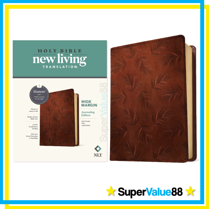 NLT Filament Bible, Deluxe Journaling Edition: Wide Margins, Filament ...