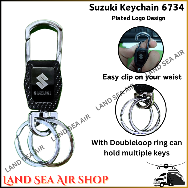 Suzuki Keychain 6734 (Plated Logo Edition) | Lazada PH